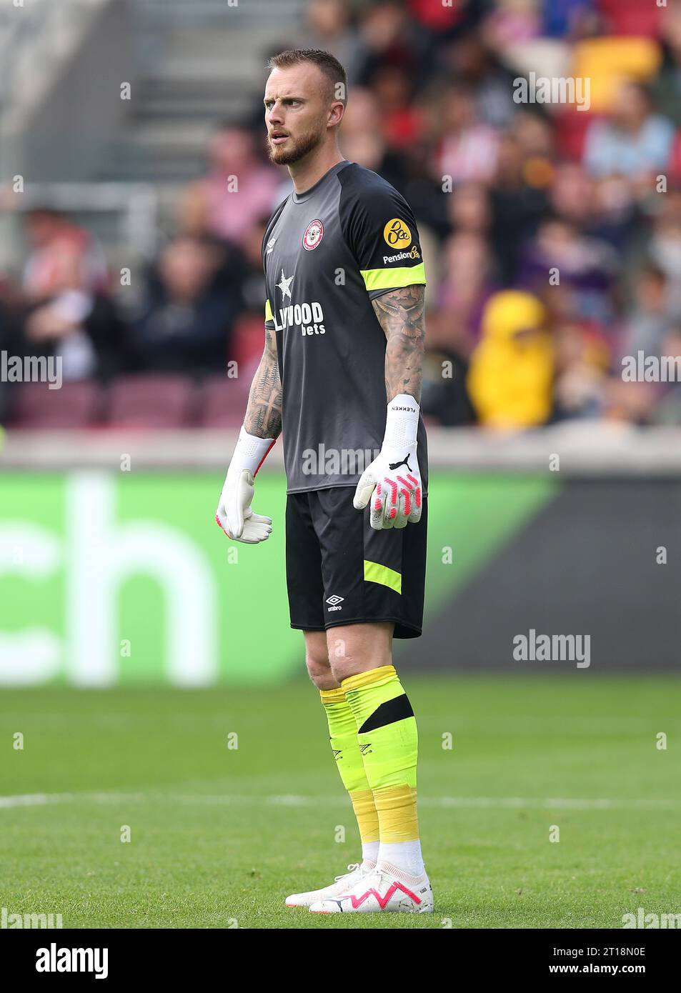 Mark Flekken of Brentford. - Brentford v Lille OSC, Pre Season Friendly ...
