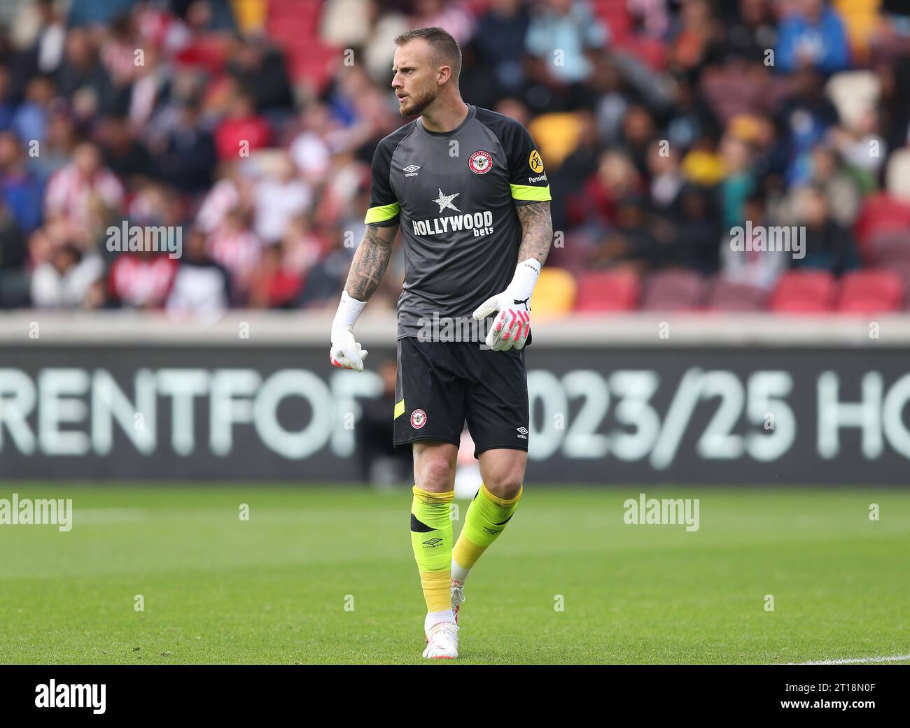 Mark Flekken of Brentford. - Brentford v Lille OSC, Pre Season Friendly ...