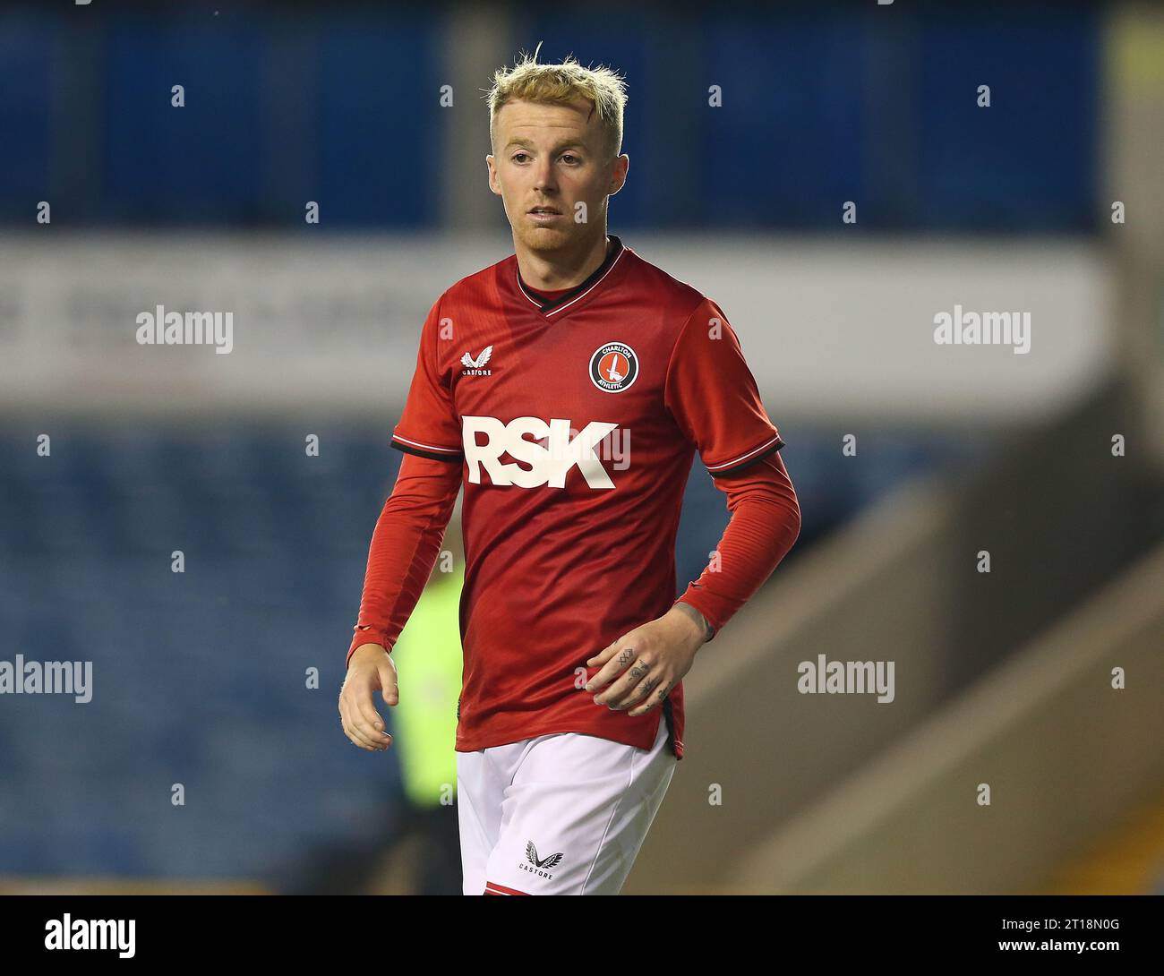 Charlie Kirk of Charlton Athletic. - Millwall v Charlton Athletic, Pre ...
