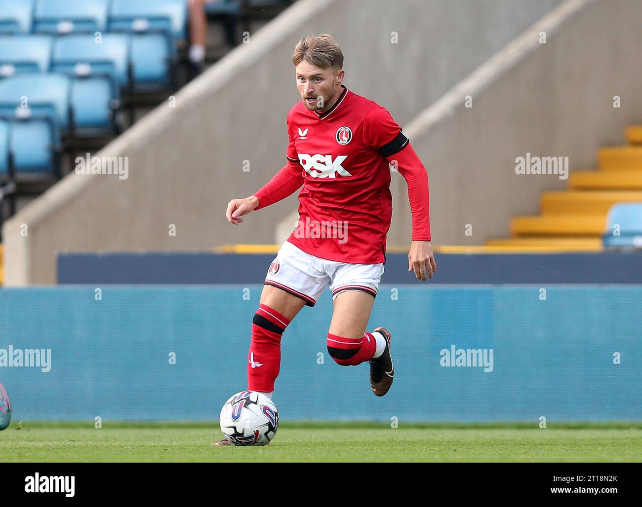 Alfie May of Charlton Athletic. - Millwall v Charlton Athletic, Pre ...