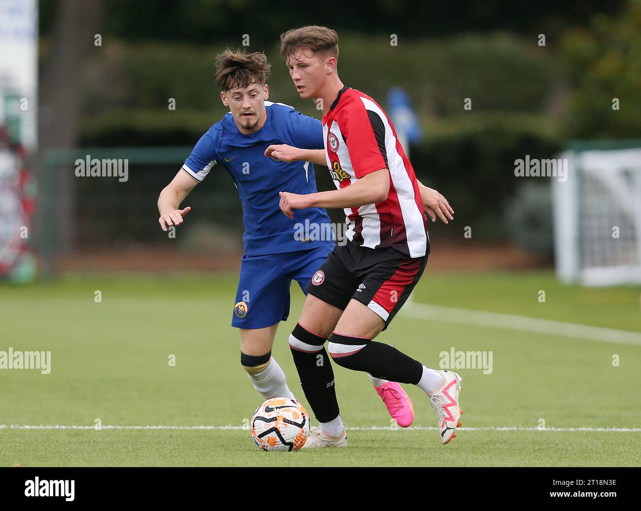 Ethan Laidlaw of Brentford B. - Chelsea U21 v Brentford B, Pre Season ...