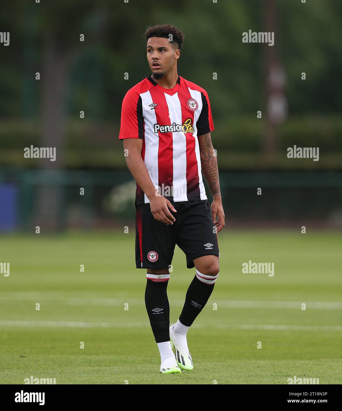 Myles Peart Harris of Brentford B. - Chelsea U21 v Brentford B, Pre ...