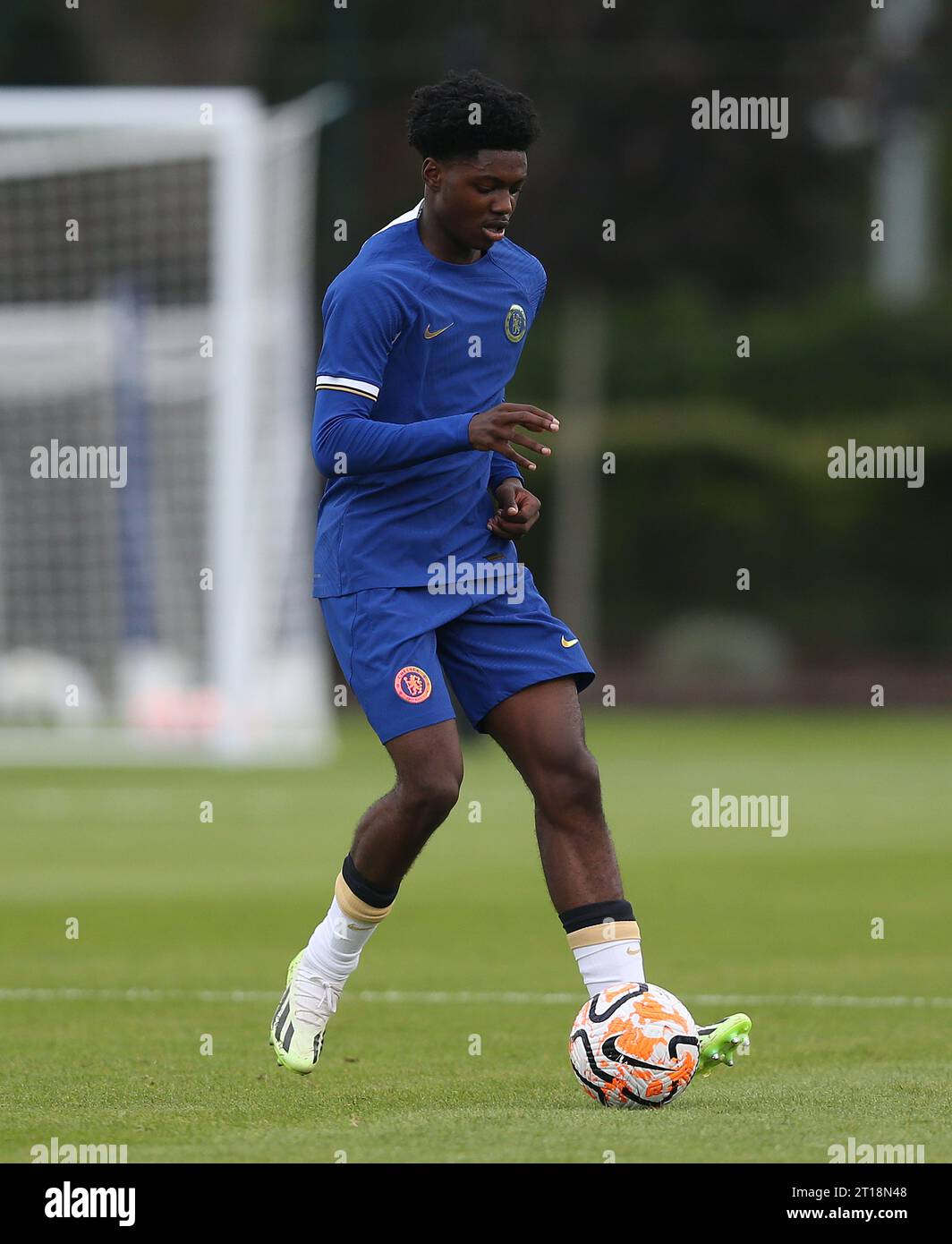 Samuel Rak-Sakyi of Chelsea U21. - Chelsea U21 v Brentford B, Pre ...