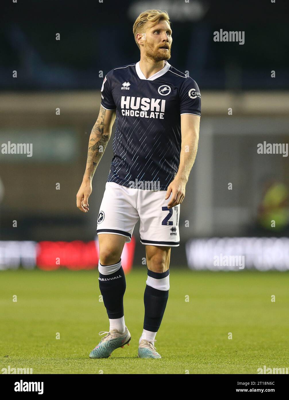 Andreas Voglsammer of Millwall. - Millwall v Charlton Athletic, Pre ...