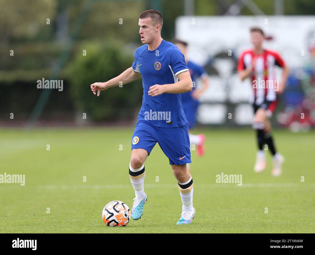 Ronnie Stutter of Chelsea U21. - Chelsea U21 v Brentford B, Pre Season ...