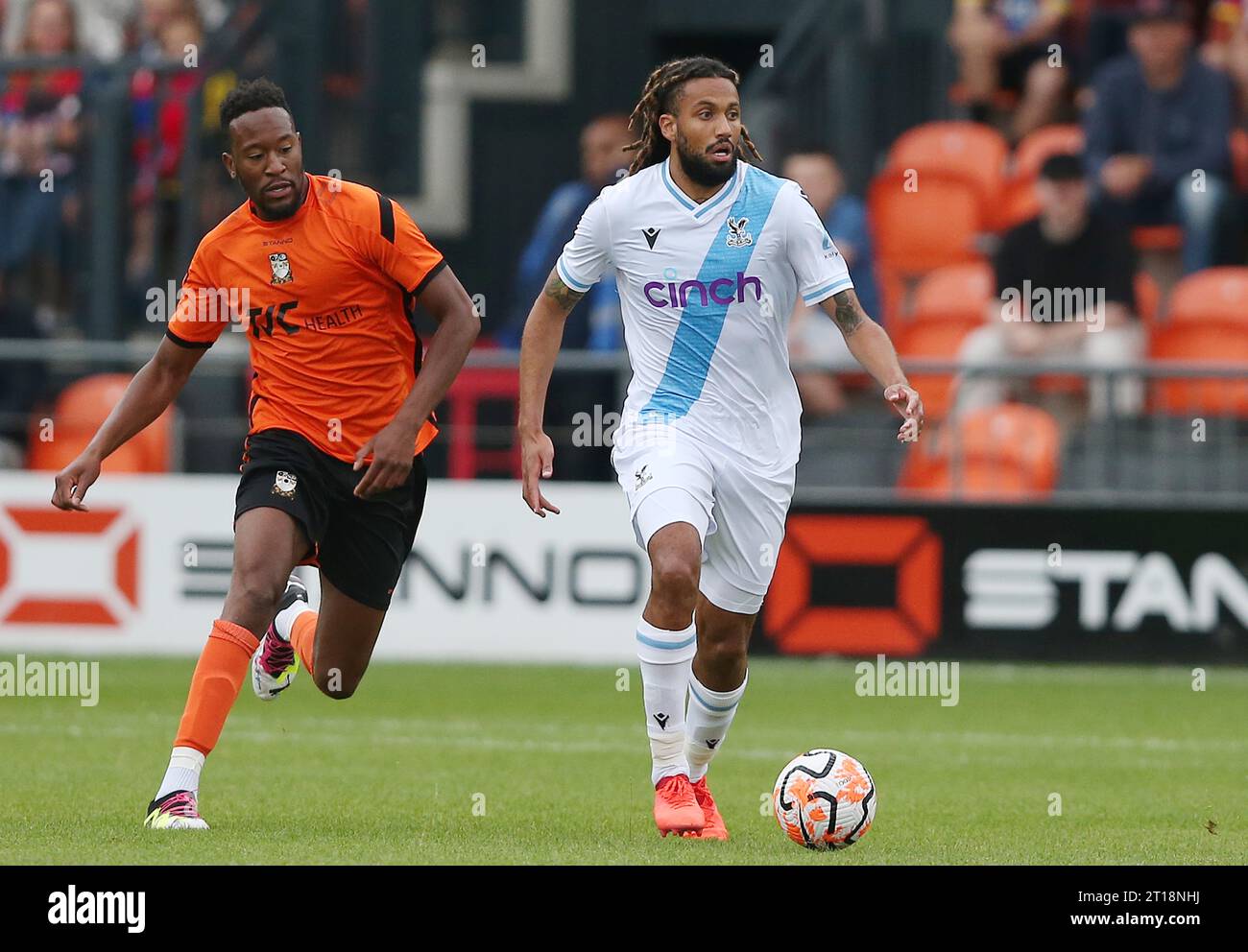 Jairo Riedewald of Crystal Palace. - Barnet v Crystal Palace, Pre ...