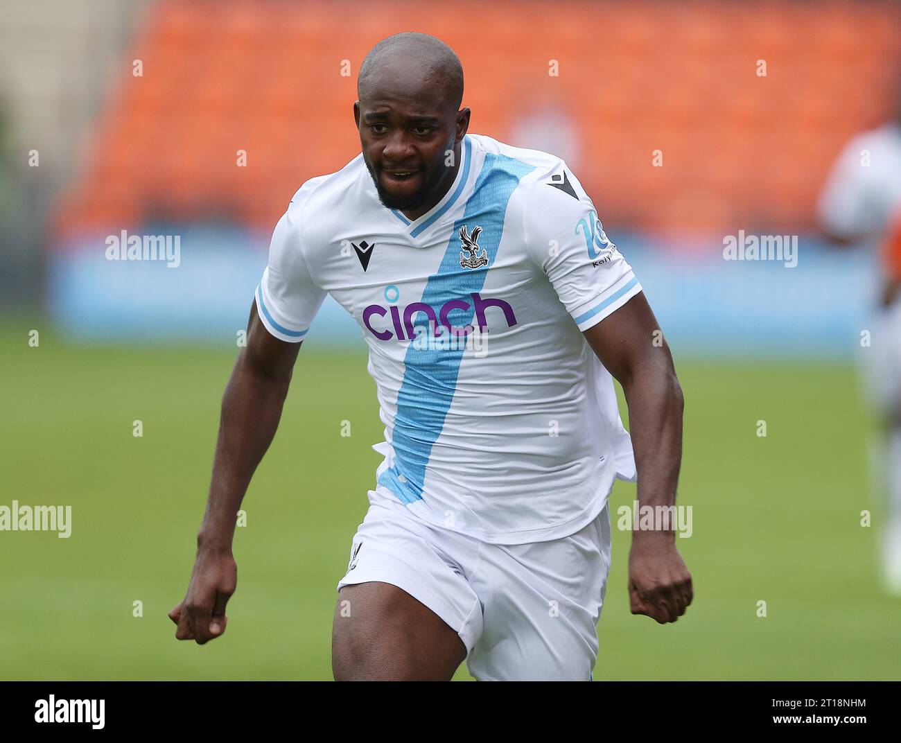Jean-Philippe Mateta of Crystal Palace. - Barnet v Crystal Palace, Pre ...