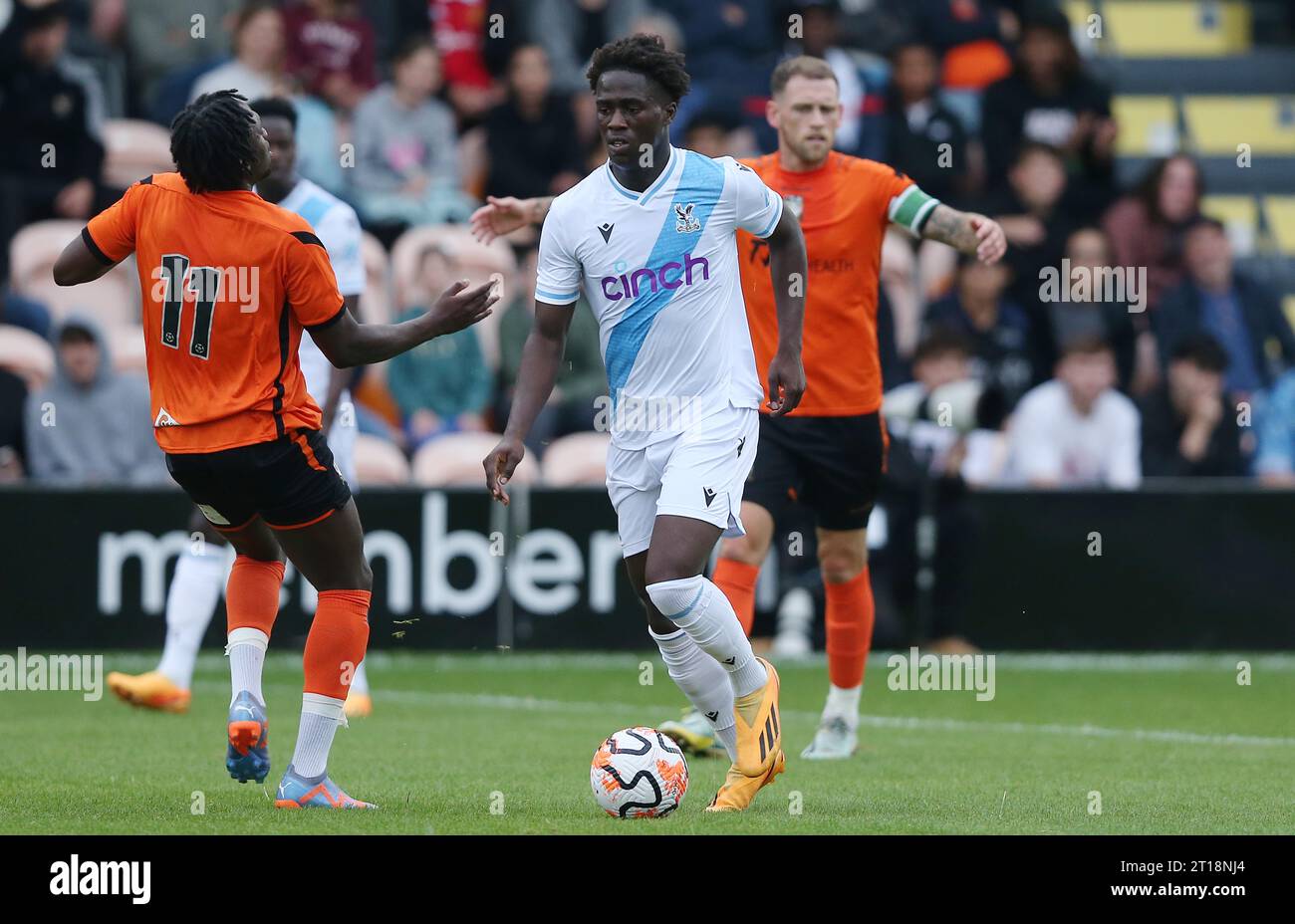 Malcolm Ebiowei of Crystal Palace. - Barnet v Crystal Palace, Pre ...