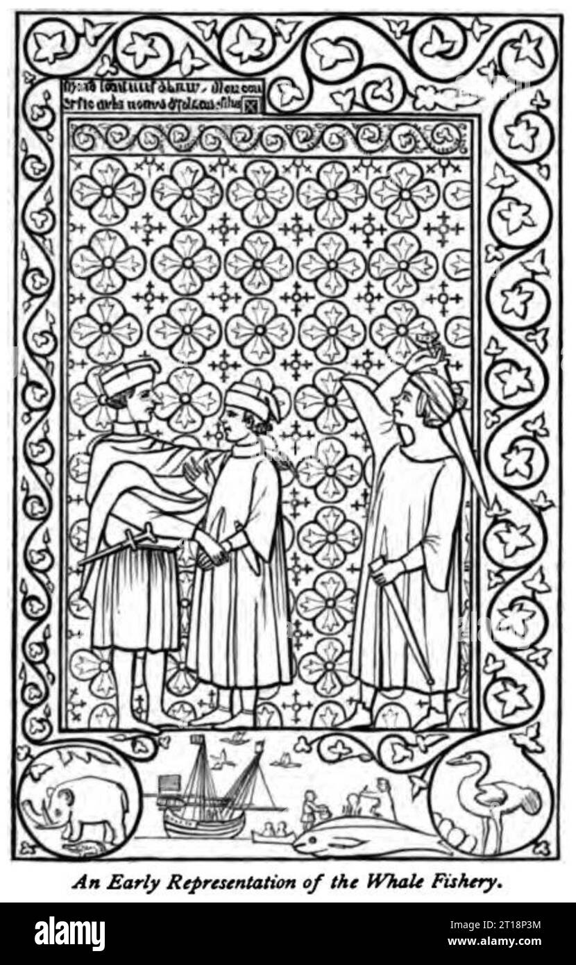 Scenes and Characters of the Middle Ages Stock Photo - Alamy