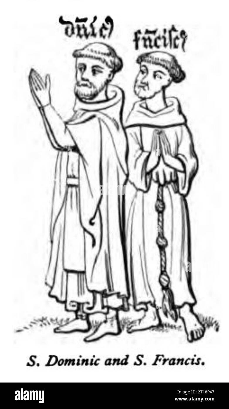 Scenes and Characters of the Middle Ages Stock Photo - Alamy