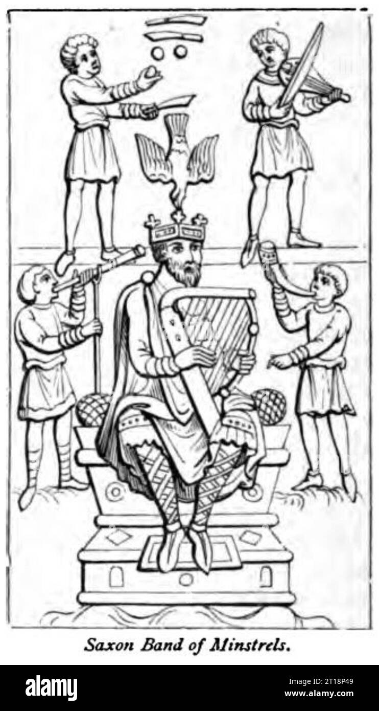 Scenes and Characters of the Middle Ages Stock Photo - Alamy
