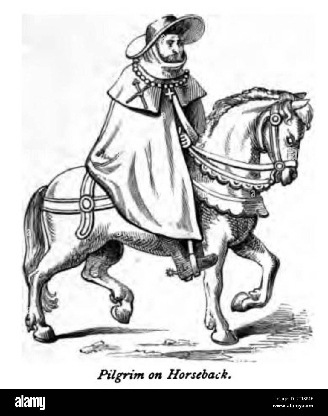 Scenes and Characters of the Middle Ages Stock Photo - Alamy