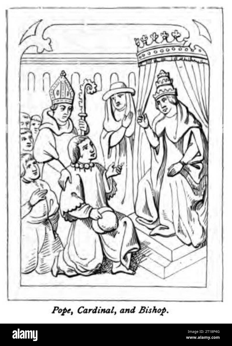 Scenes and Characters of the Middle Ages Stock Photo - Alamy