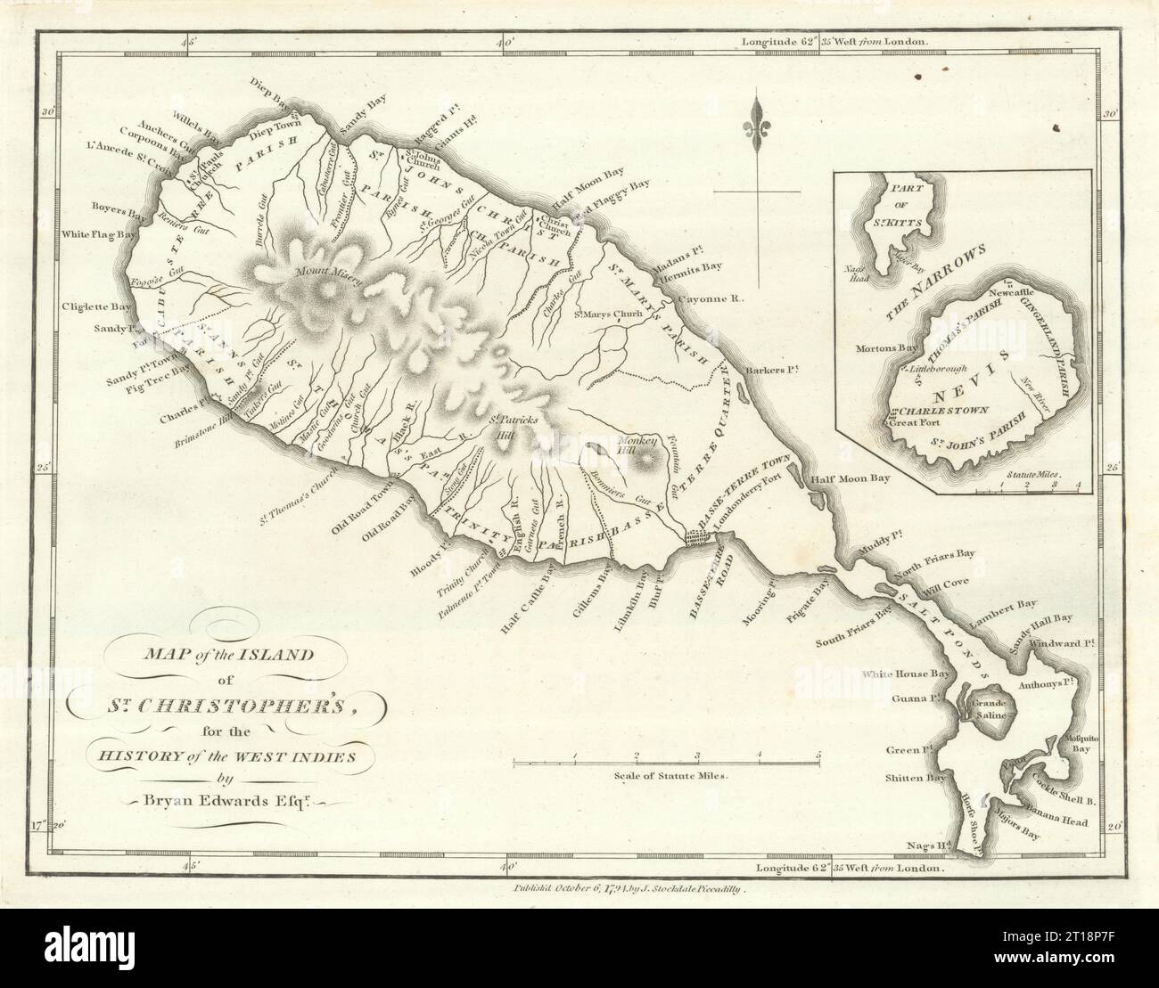 Map of saint kitts and nevis hi-res stock photography and images - Alamy