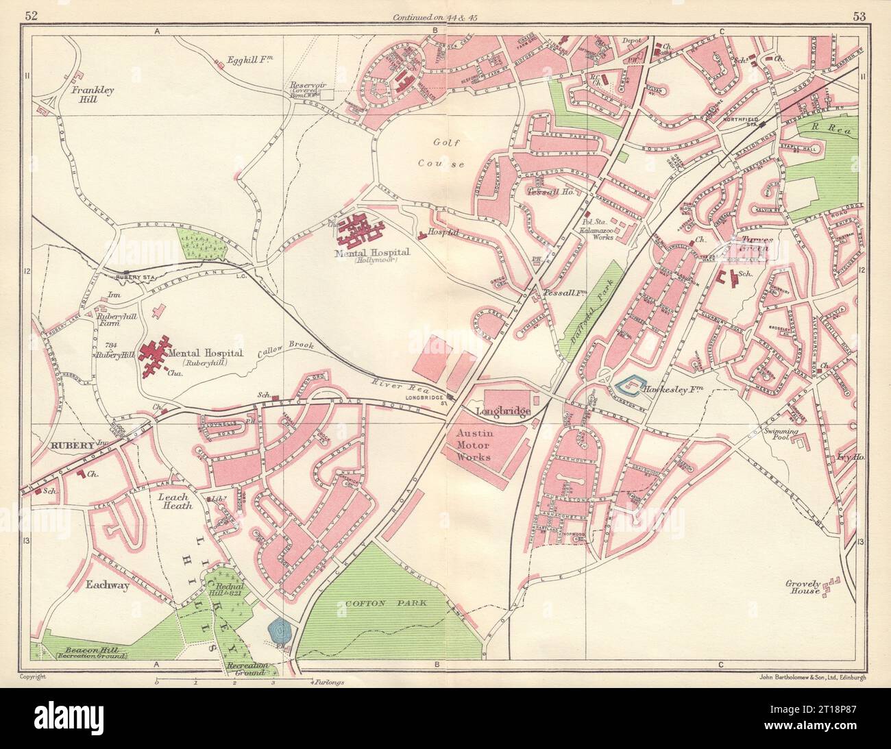 Longbridge and austin south works map hi-res stock photography and ...