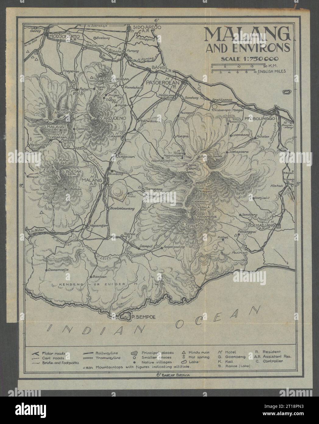 East java map hi-res stock photography and images - Alamy