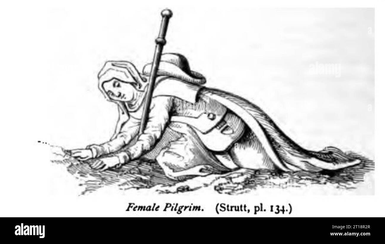 Scenes and Characters of the Middle Ages Stock Photo - Alamy