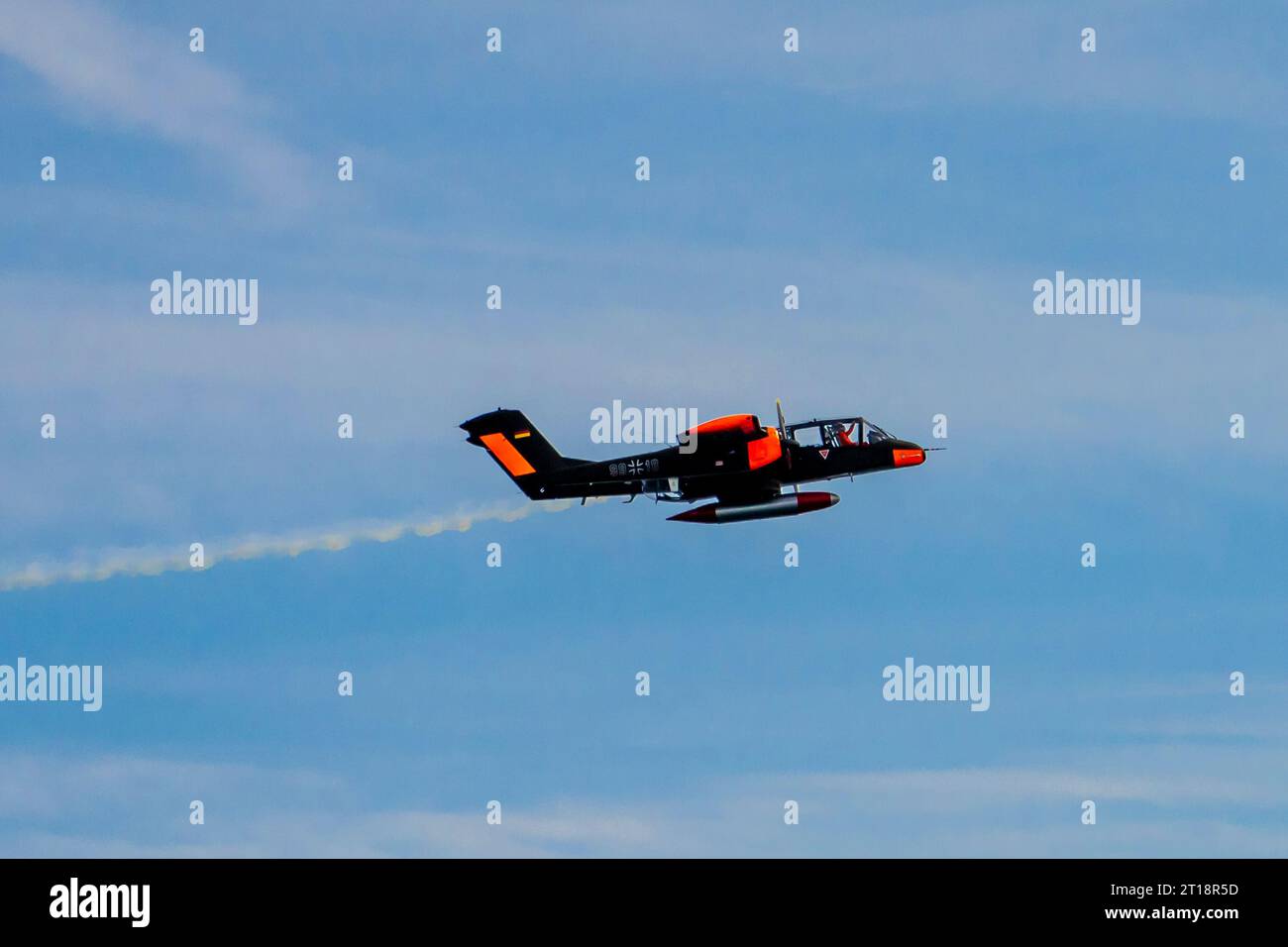 The Bronco Demo Team with a Luftwaffe livery OV-10B at the 2023 ...