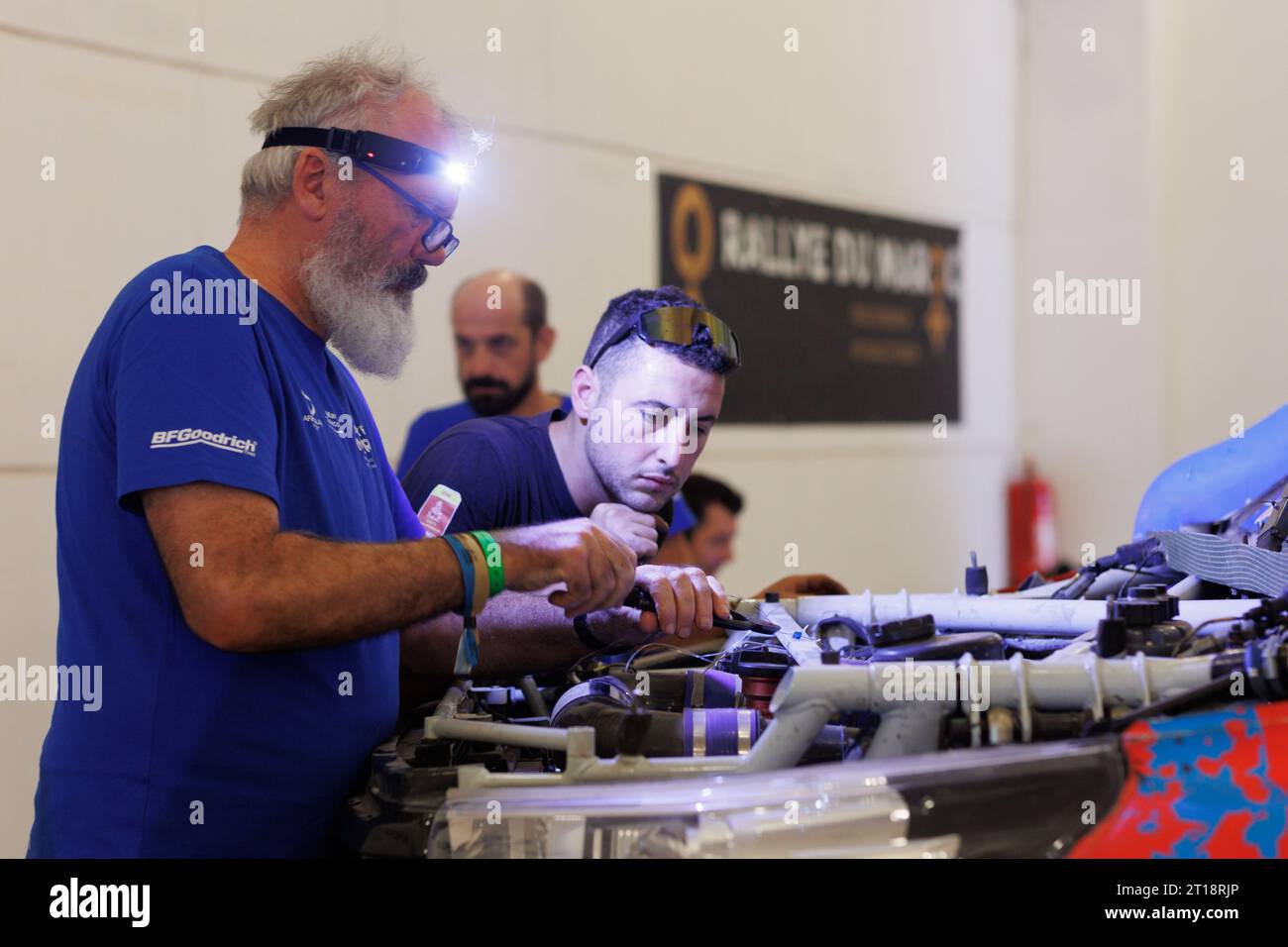 Agadir, Maroc. 12th Oct, 2023. mechanic, mecanicien during the ...