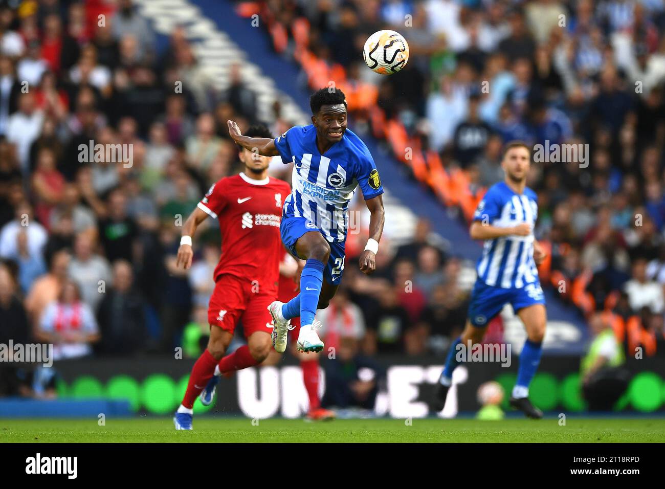 Simon Adingra of Brighton and Hove Albion - Brighton & Hove Albion v ...