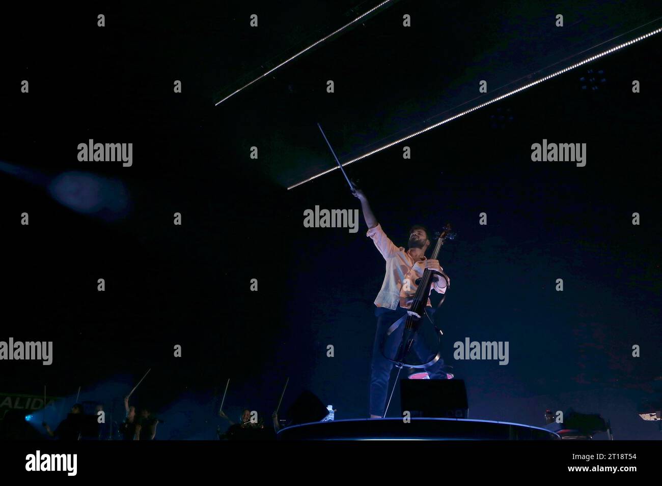 October 11, 2023, Madrid, Madrid, Spain: The Croatian cellist, Stjepan ...