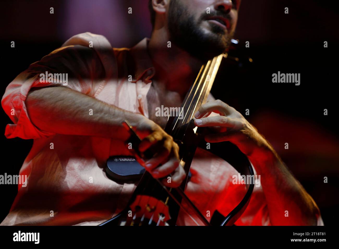 October 11, 2023, Madrid, Madrid, Spain: The Croatian cellist, Stjepan ...