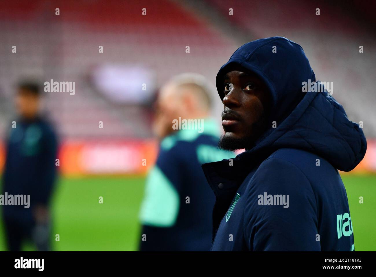 Wesley of Stoke City arrives at the ground - AFC Bournemouth v Stoke ...