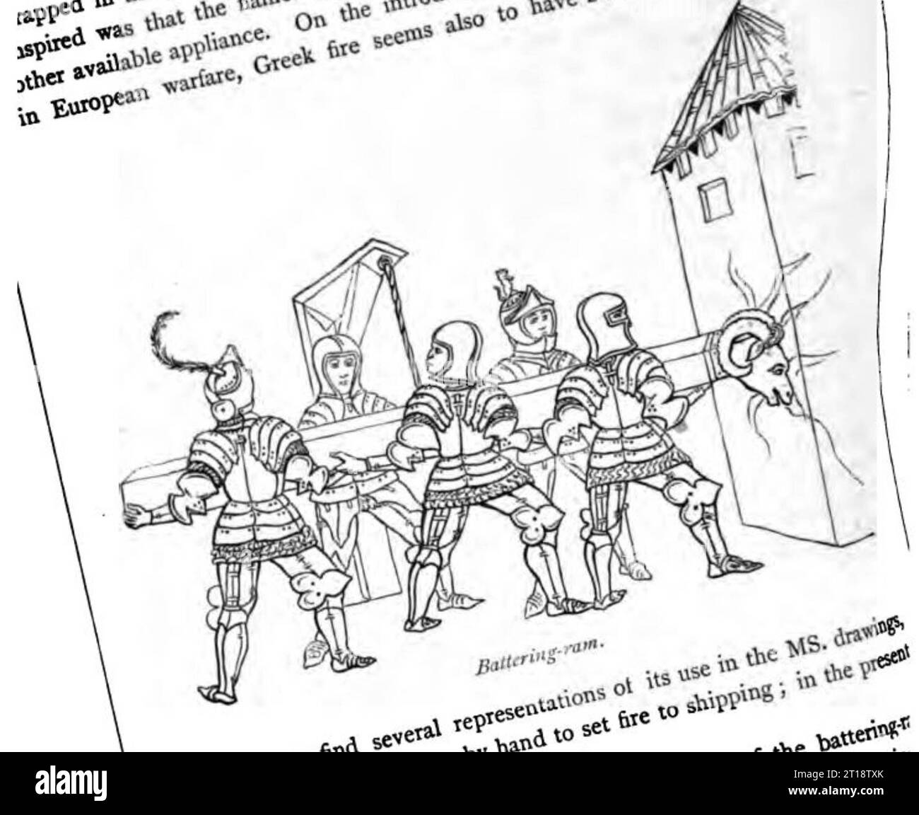 Scenes and Characters of the Middle Ages Stock Photo - Alamy