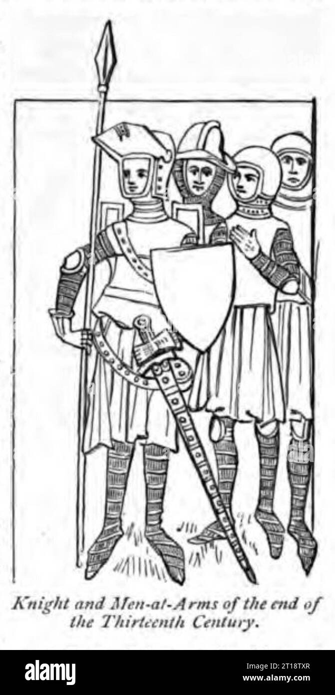 Scenes and Characters of the Middle Ages Stock Photo - Alamy