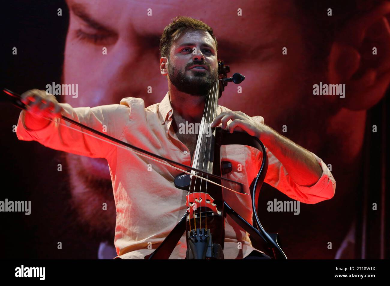 October 11, 2023, Madrid, Madrid, Spain: The Croatian cellist, Stjepan ...