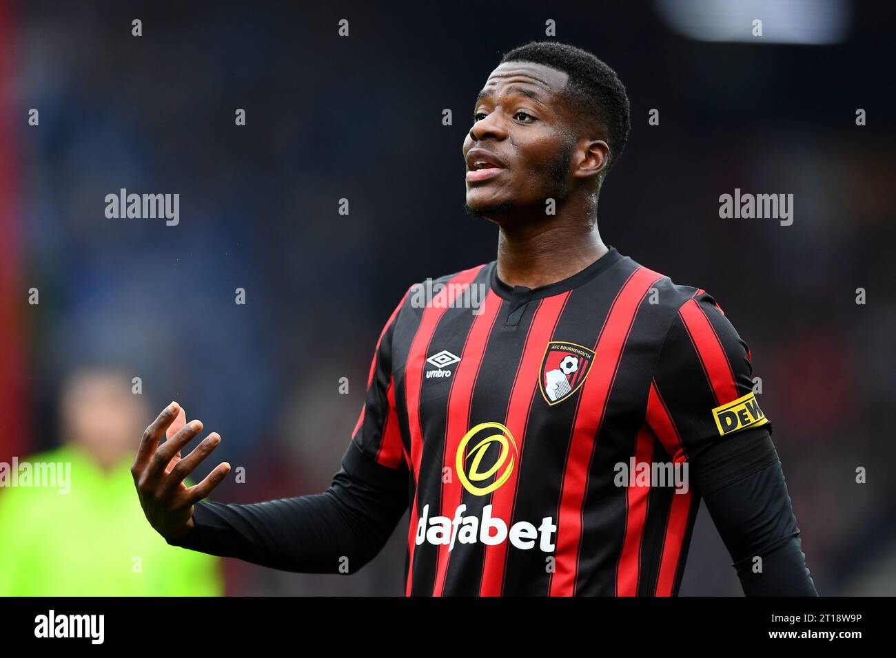 Dango Ouattara of AFC Bournemouth - AFC Bournemouth v Chelsea, Premier ...