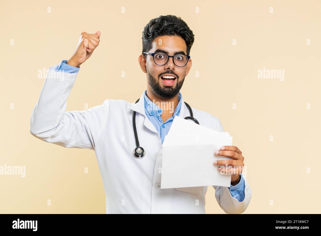 Happy exam result indian hi-res stock photography and images - Alamy