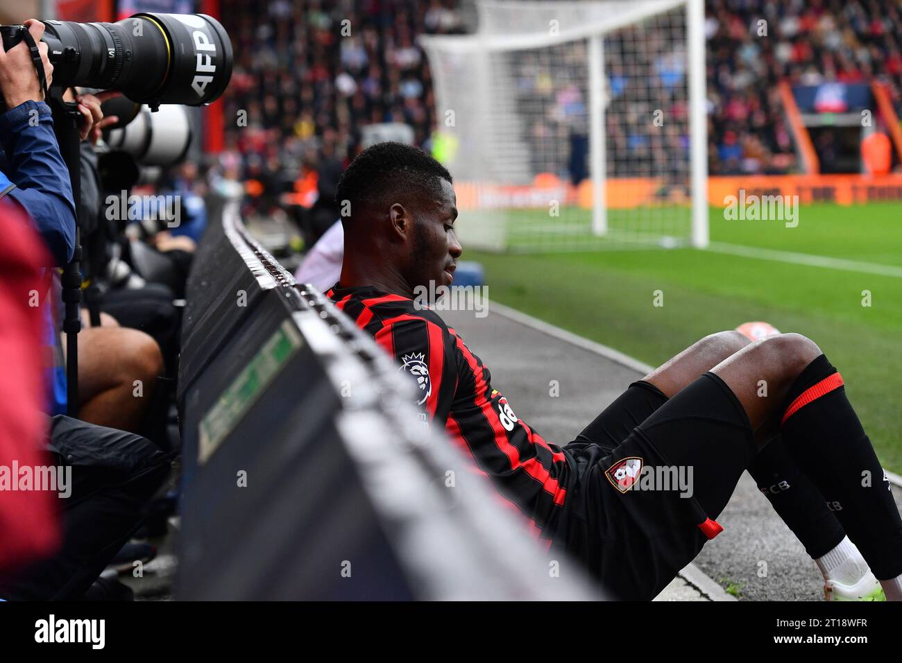 Dango Ouattara of AFC Bournemouth - AFC Bournemouth v Chelsea, Premier ...