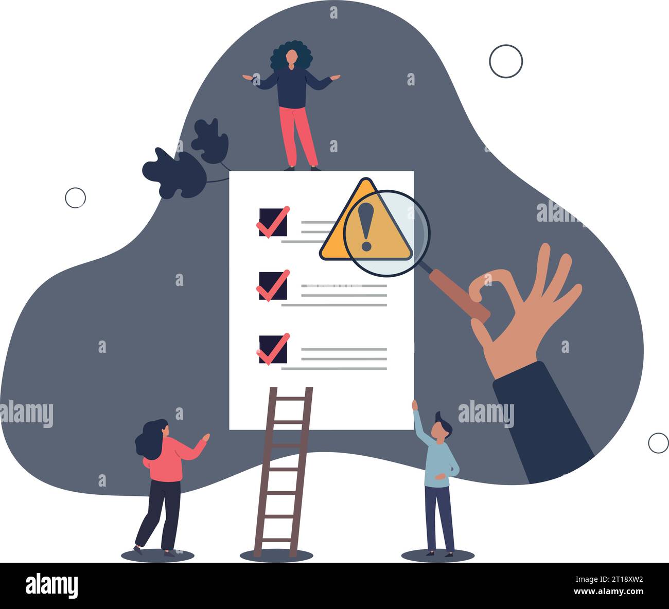 Risk assessment cartoon hi-res stock photography and images - Alamy