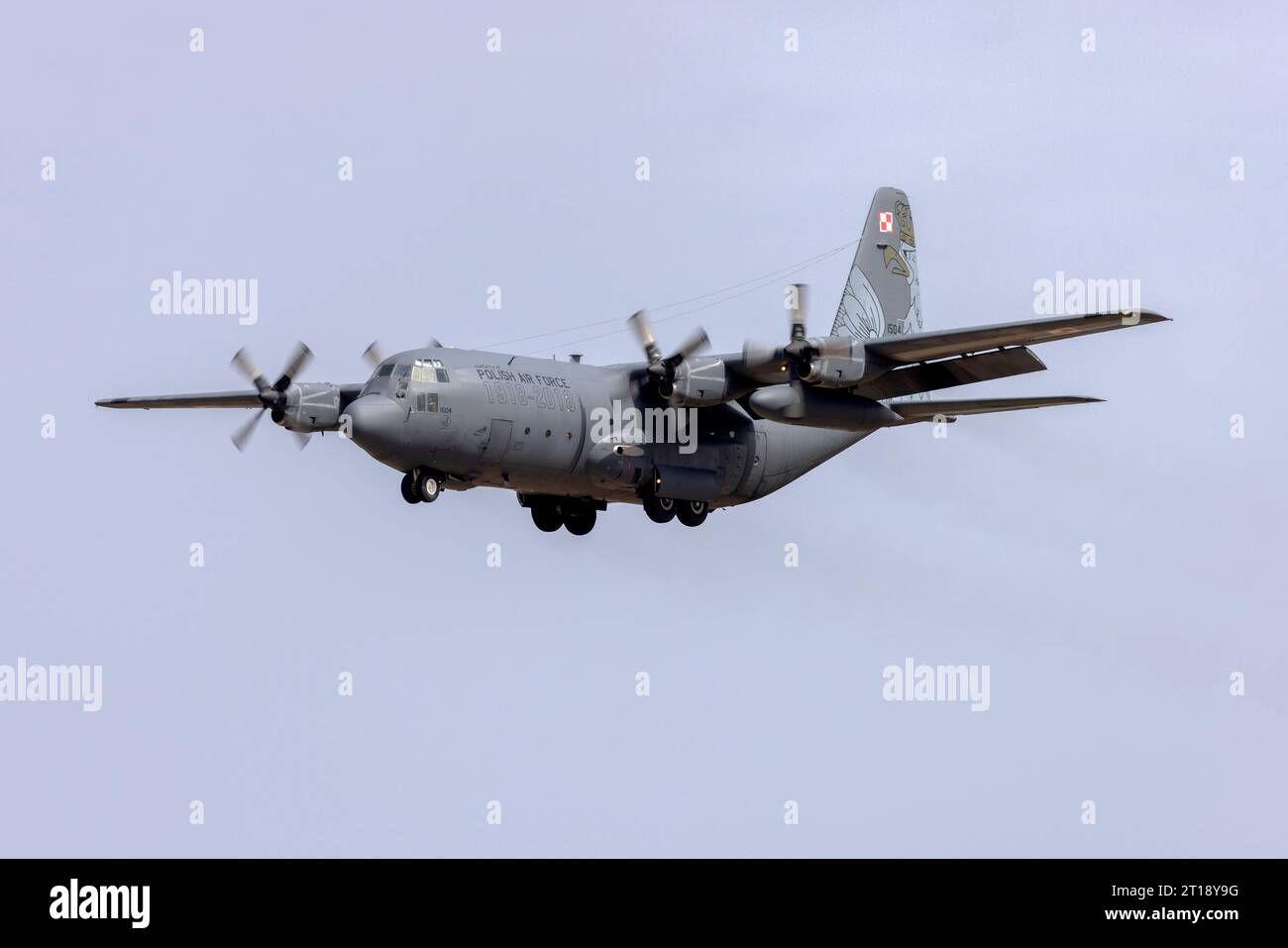 Polish Air Force Lockheed C-130E Hercules (L-382) (REG: 1504) with nice ...