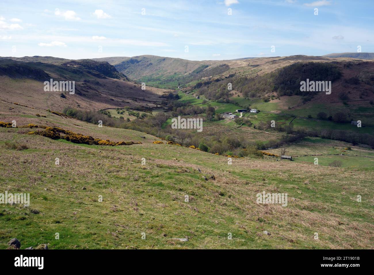 The Swindale Valley from the Summit of 'Langhowe Pike' in the Lake ...
