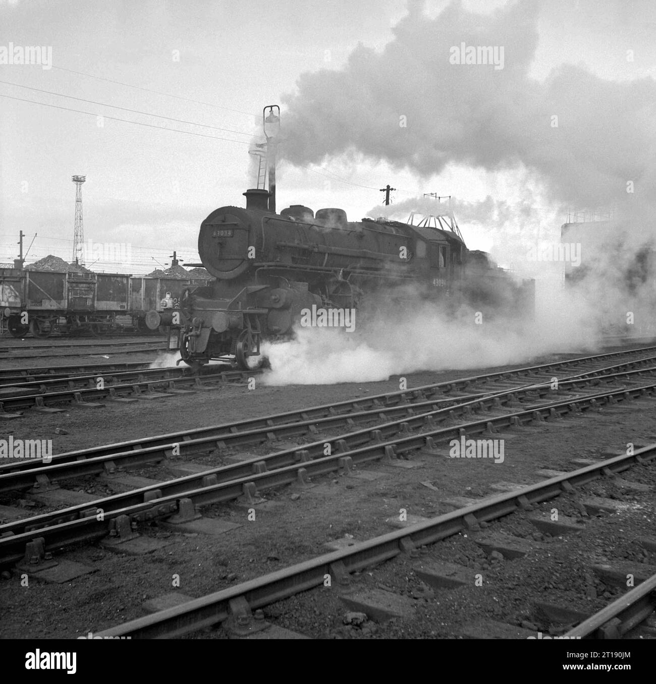 Crewe locomotive works Black and White Stock Photos & Images - Alamy