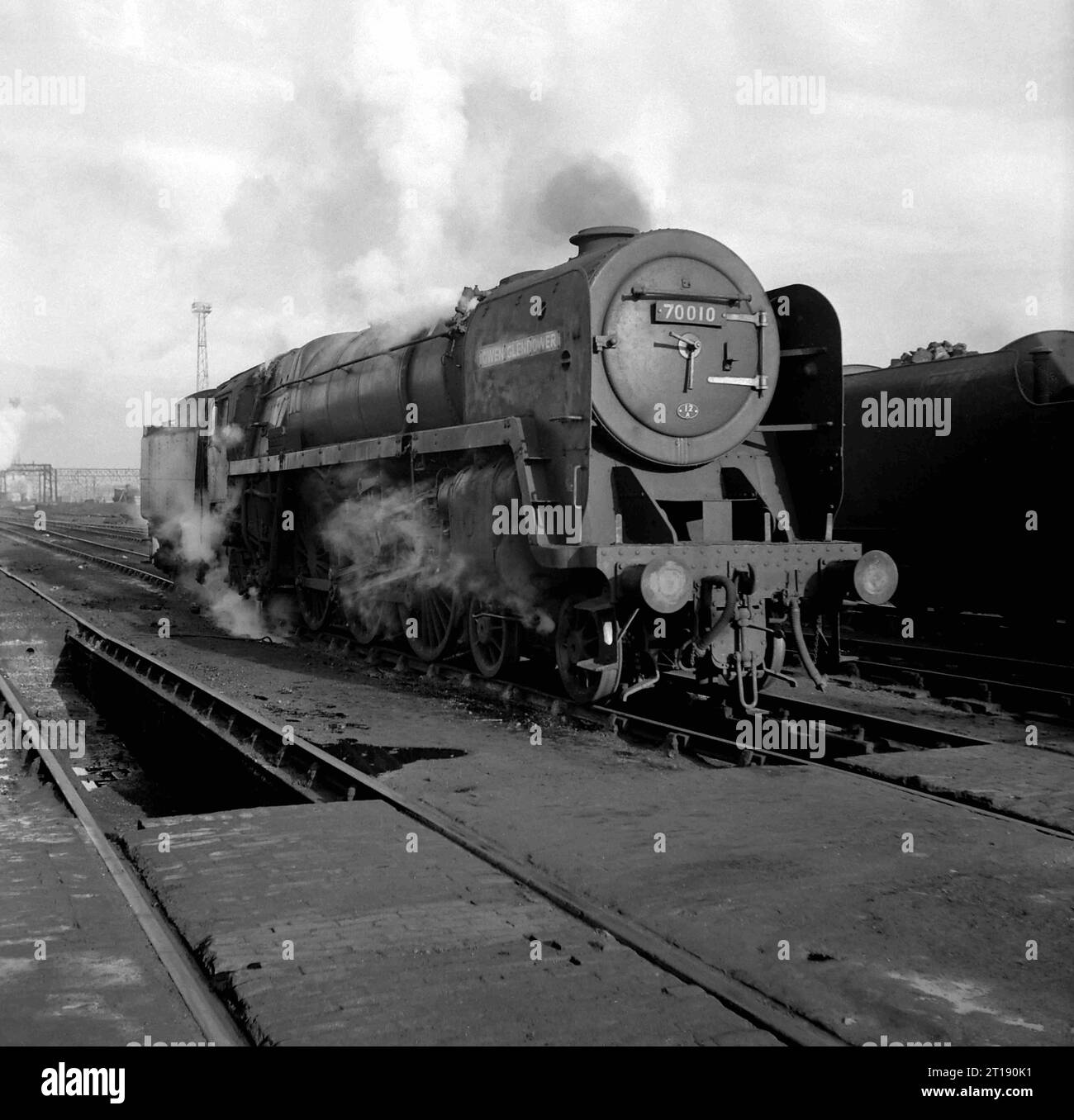 Crewe locomotive works Black and White Stock Photos & Images - Alamy