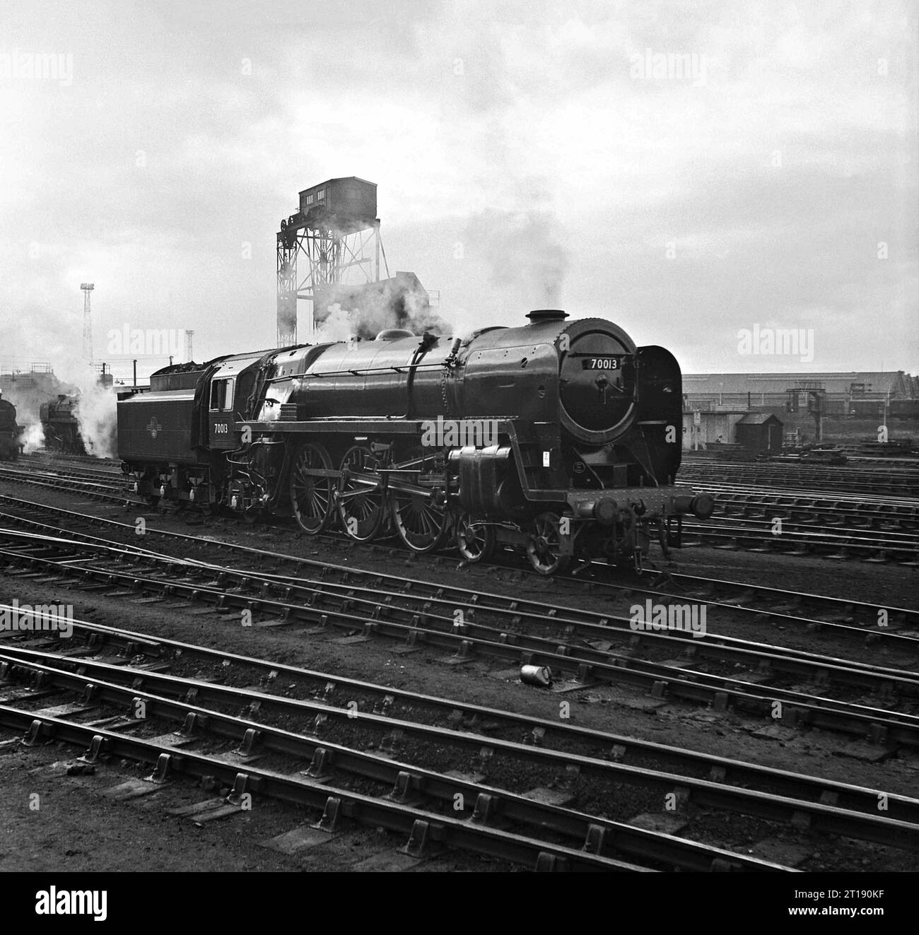 Crewe locomotive works Black and White Stock Photos & Images - Alamy