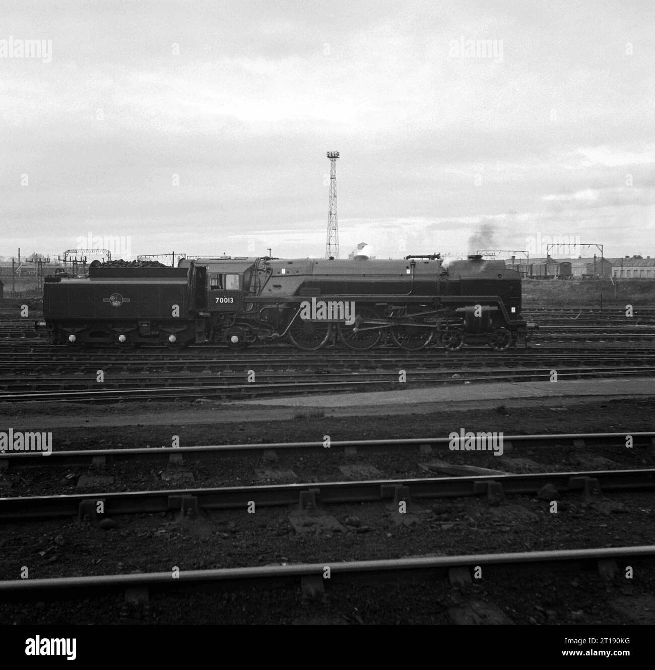Crewe locomotive works Black and White Stock Photos & Images - Alamy