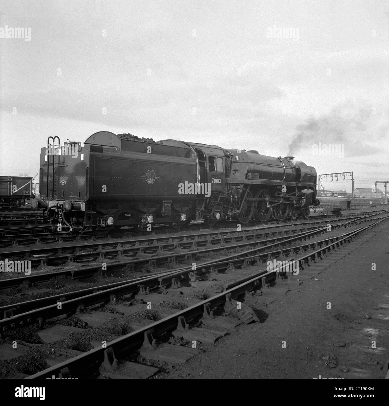 Crewe locomotive works Black and White Stock Photos & Images - Alamy
