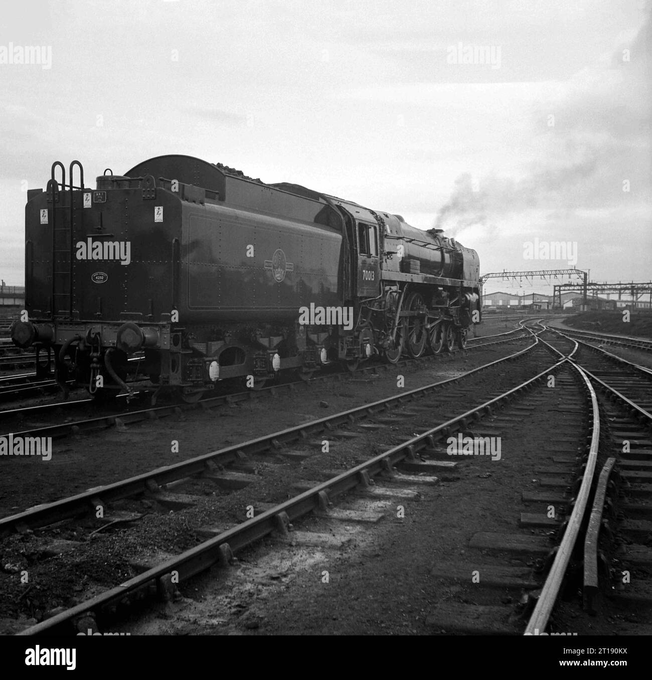 Crewe locomotive works Black and White Stock Photos & Images - Alamy
