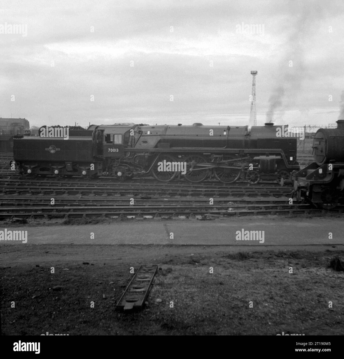 Crewe locomotive works Black and White Stock Photos & Images - Alamy