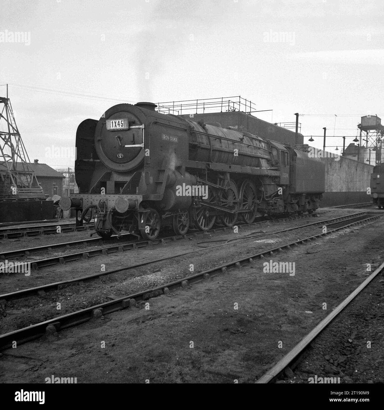 Crewe locomotive works Black and White Stock Photos & Images - Alamy