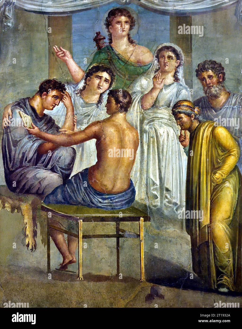 The ruins of Paestum are famous for their three ancient Greek temples ...