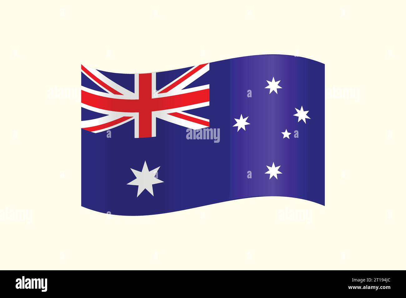 Australia national flag in vector Stock Vector Image & Art - Alamy