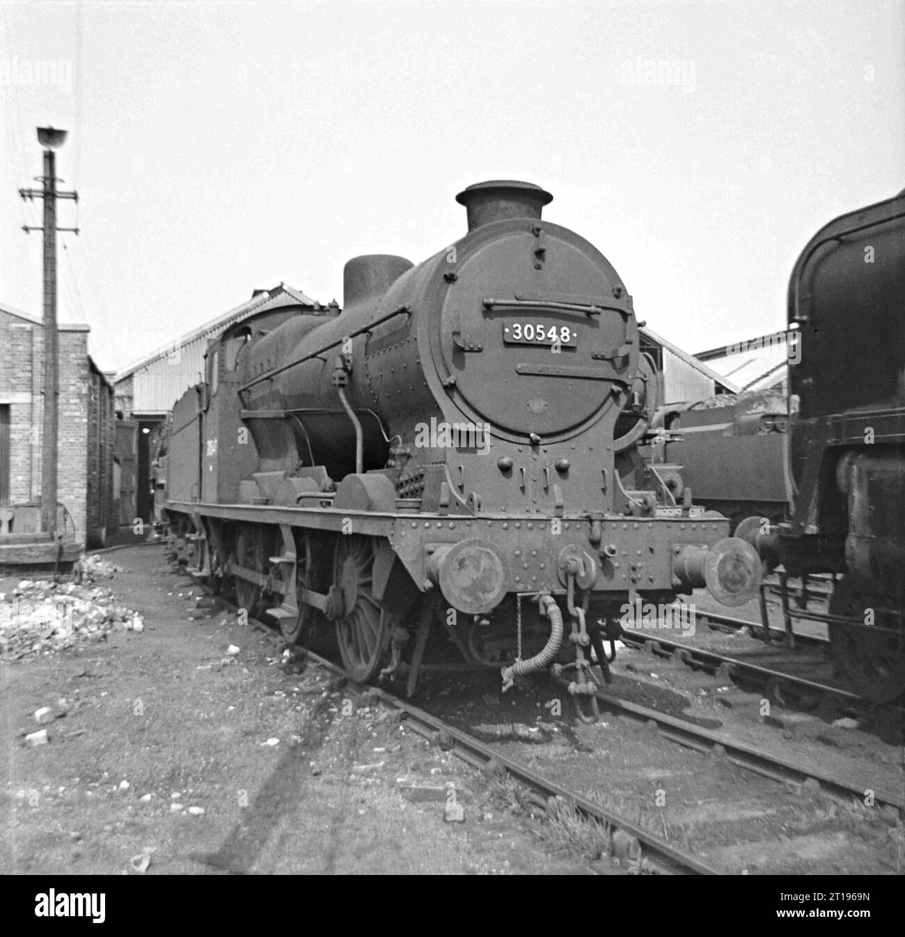 Eastleigh Loco 1965-1967 Stock Photo - Alamy