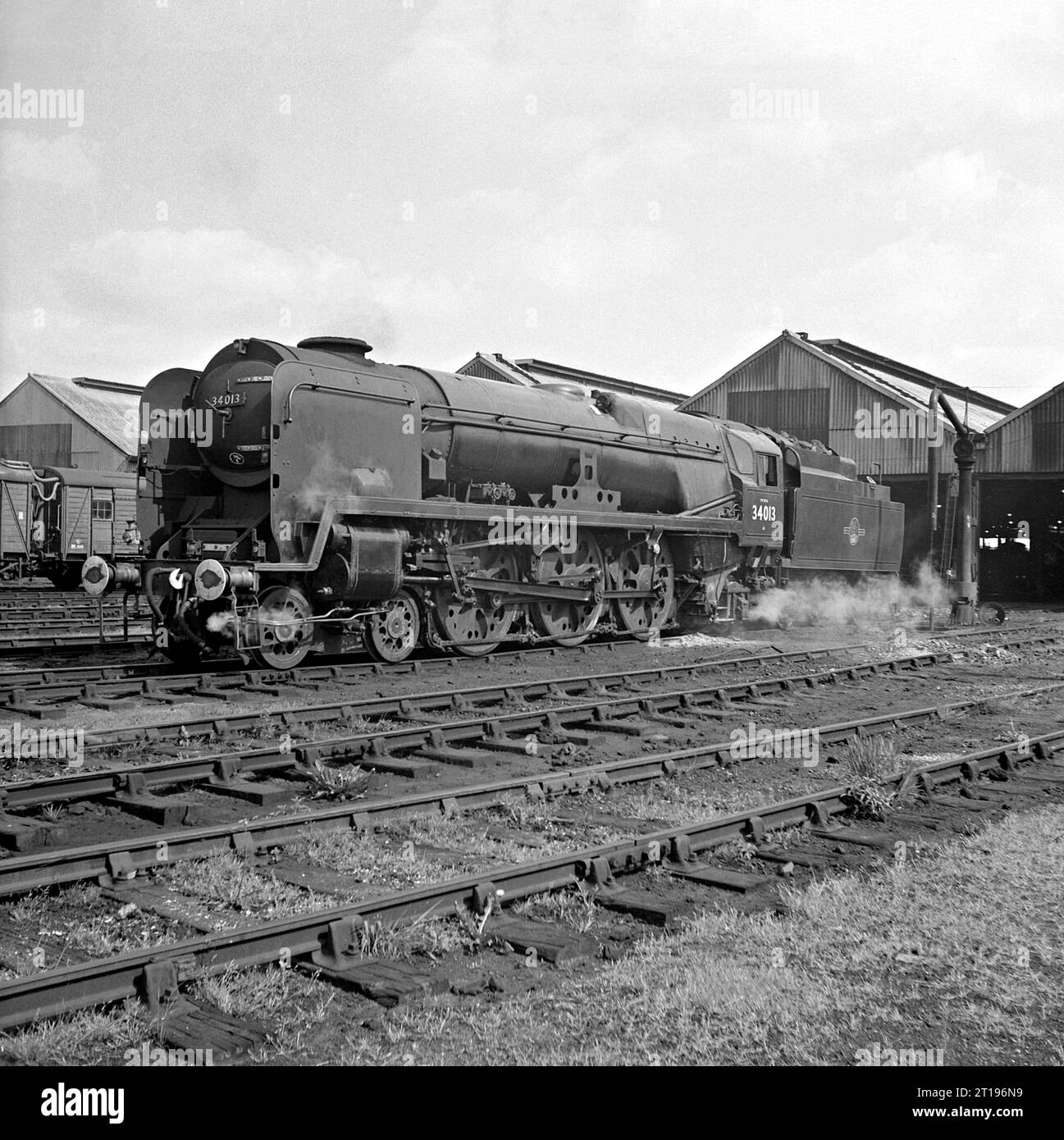 Eastleigh Loco 1965-1967 Stock Photo - Alamy