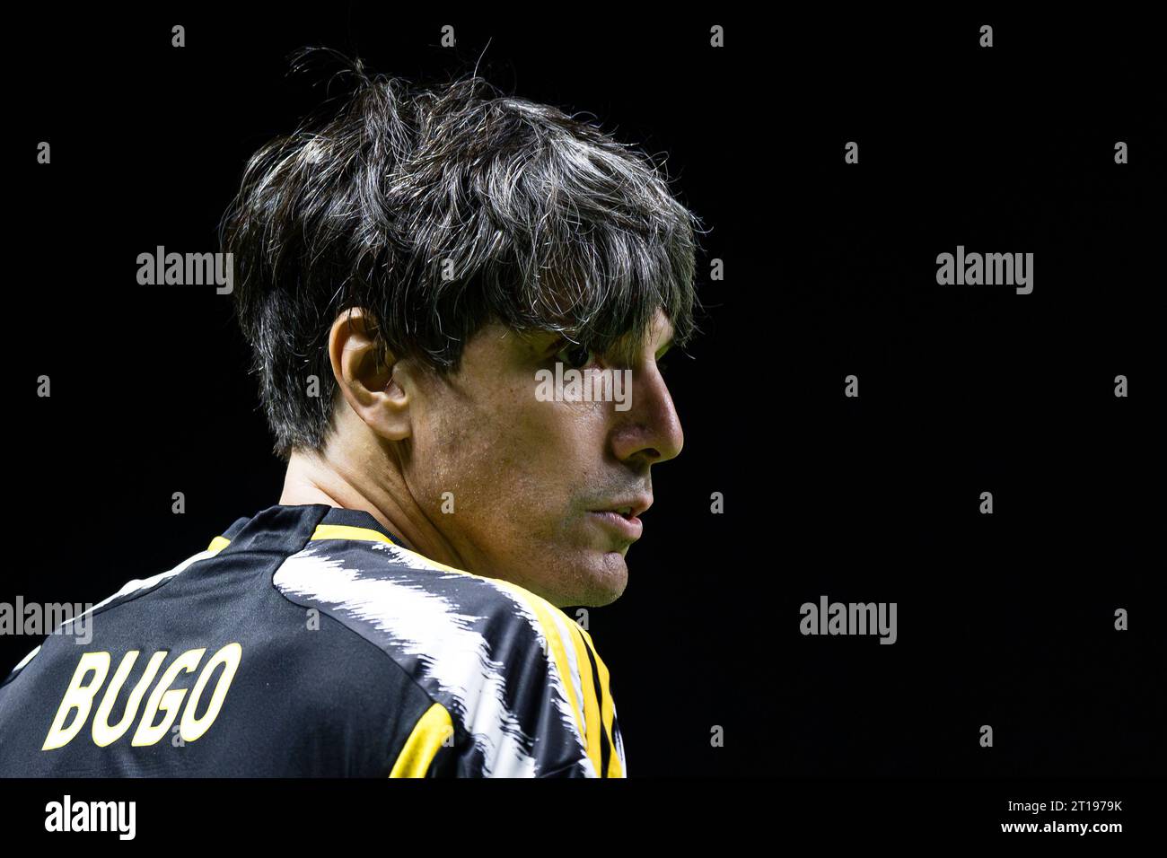 Bugo looks on during the 'Together, a Black & White Show', an event ...