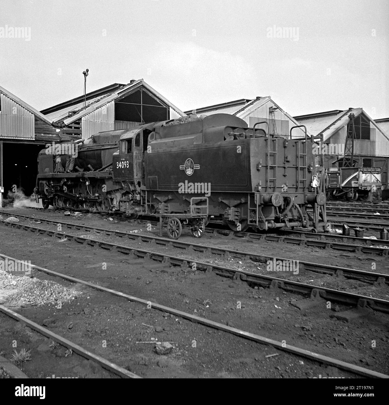 Eastleigh Loco 1965-1967 Stock Photo - Alamy